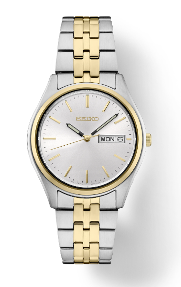 Gent's Stainless Steel Seiko Watch New SUR430 – Espling Jewelers